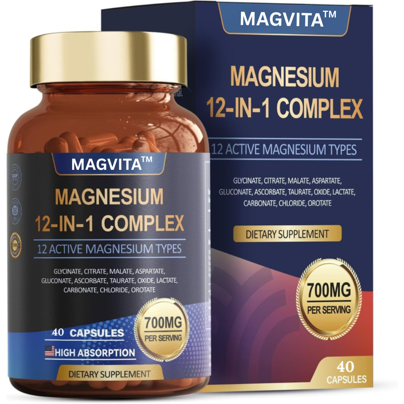 MagVita™ Magnesium 12-in-1 Complex – High Absorption – MAGVITA™